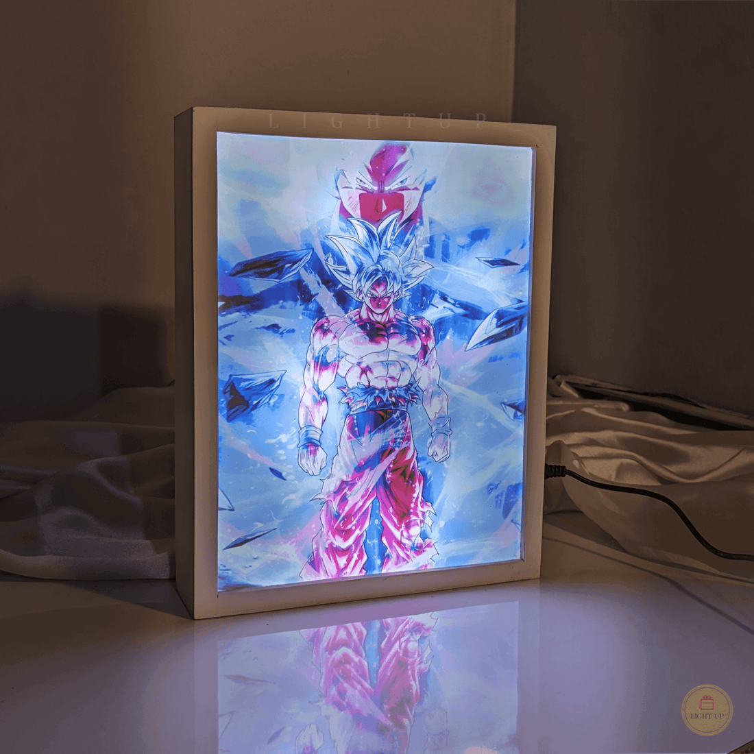 Goku Ultra Instinct Version 2 Transformation Lightbox | Dragon Ball ...