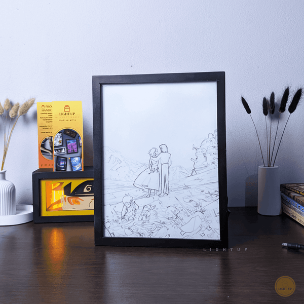Howl's moving castle Transformation Lightbox | Studio Ghibli – Light Up