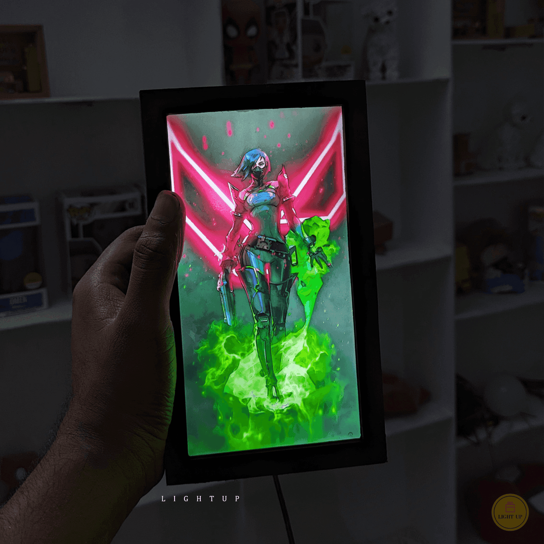 Viper Transformation Lightbox | Valorant – Light Up