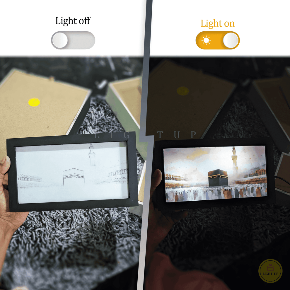 Kaaba Transformation Lightbox | Islamic – Light Up